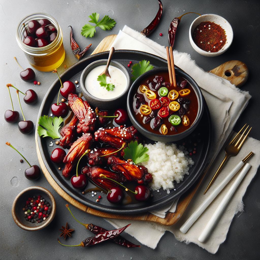Savor the Flavor: Dark Cherry Wings & Cozy White Chili - SavorVoyage